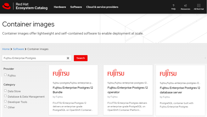 Fujitsu Enterprise Postgres for Kubernetes is now available on Red Hat ...