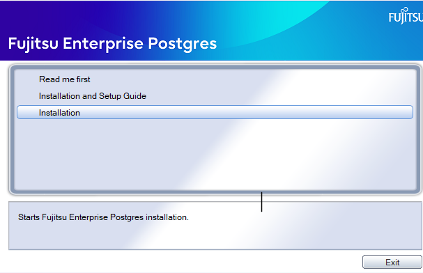 How to install your trial version of Fujitsu Enterprise Postgres